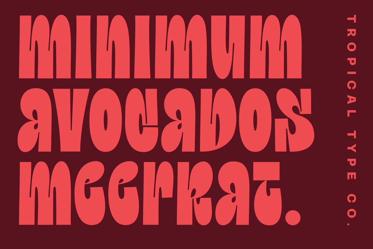 Bananarama Display - Tropical Type