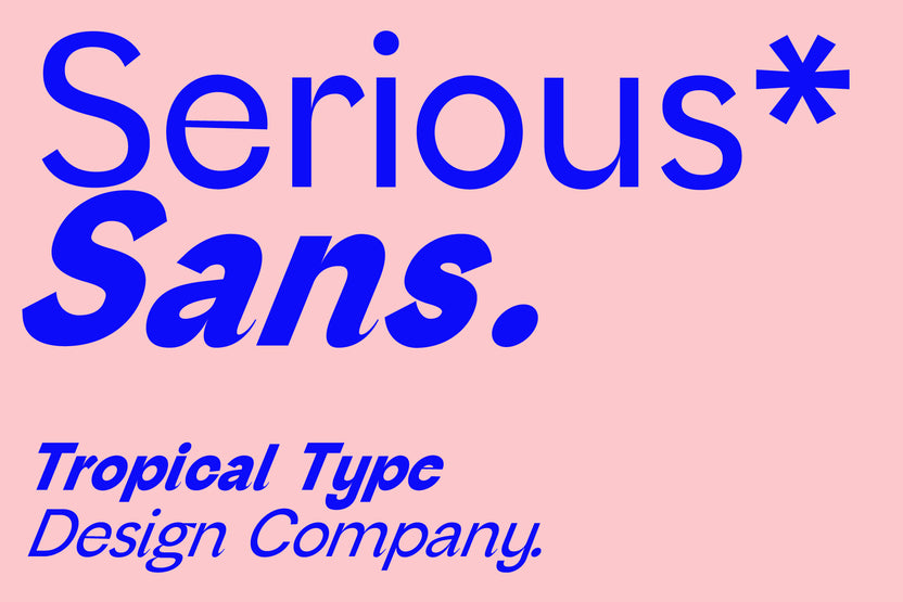 Eclectic Font Collection - Tropical Type