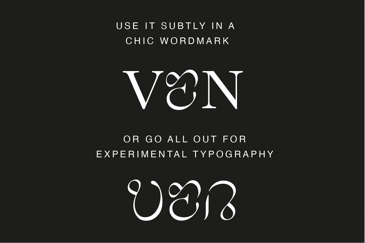 Eclectic Font Collection - Tropical Type