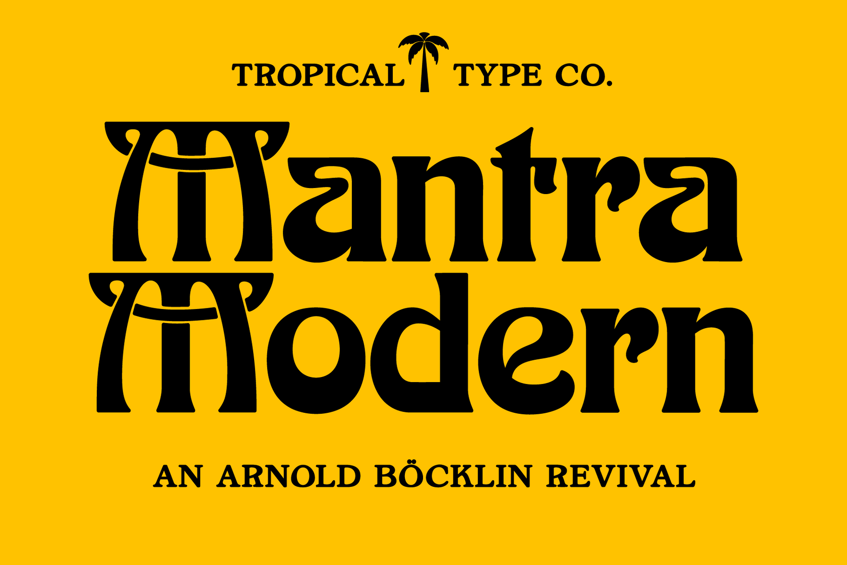 TROPICAL TYPE. Modern Fonts, Typefaces & Bundle Deals - Tropical Type