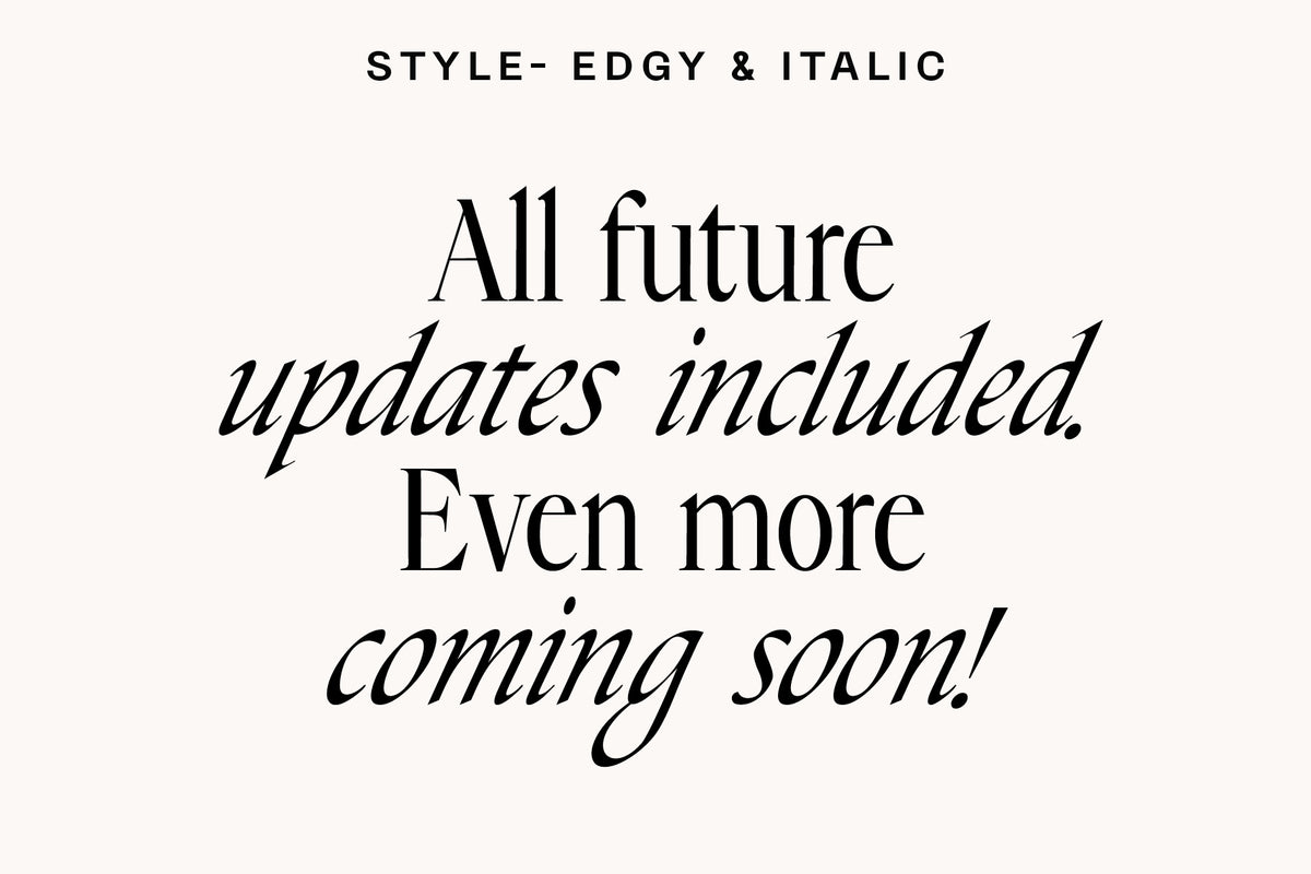 Stylebender Serif V3 - Tropical Type