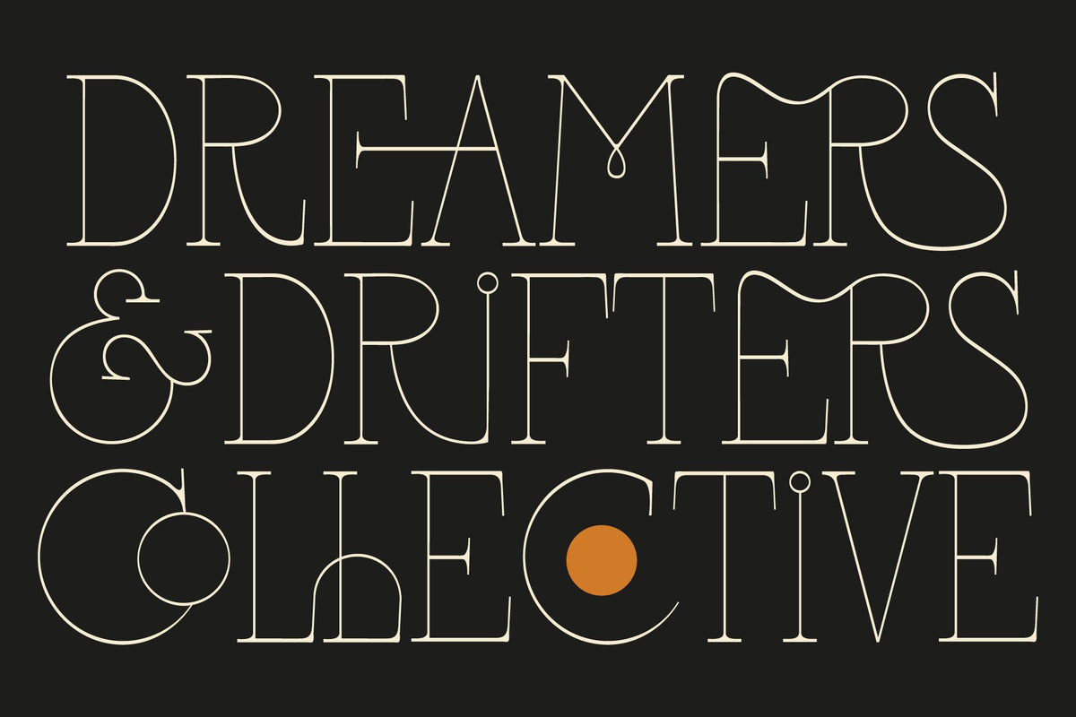 Retro Font Collection - Tropical Type